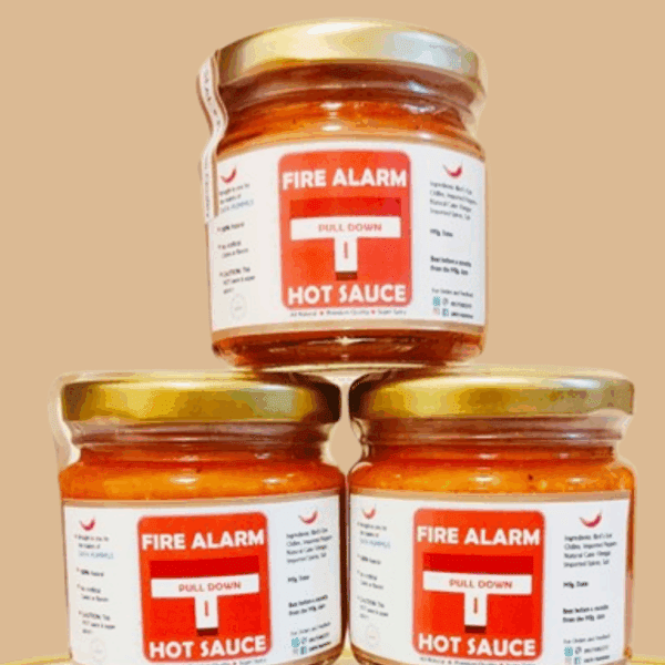 SAFA Hummus-Sauces Menu-Fire Alarm (Hot Sauce)